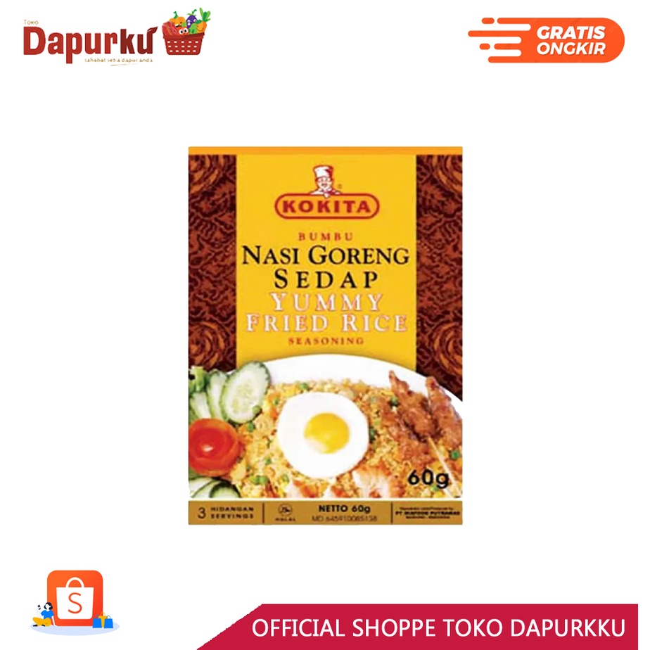 Kokita Speed RICE FRIED YUMMY FRIED RICE SACHET Instant Speed 60GR ...