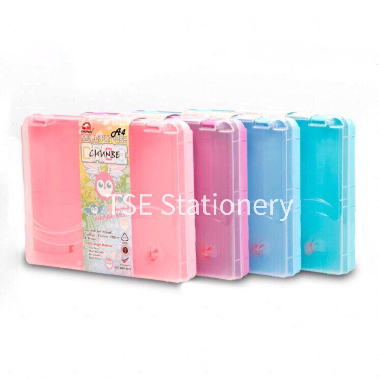 Chunbe 55mm A4 Plastic Document Case (No Handle) Multi Purpose Case ...