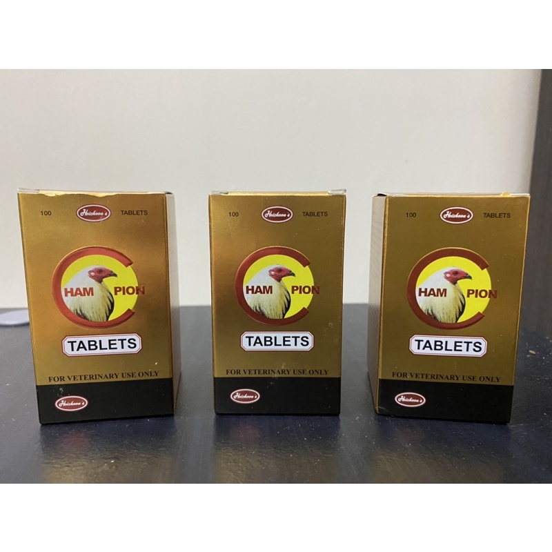 CHAMPION Ubat Ayam 100’ Biji (Packing baru) | Shopee Malaysia