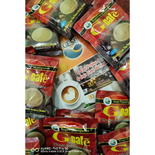 Gamat Emas Kopi Ubi Jaga - G-Cafe Ubijaga Light loose pek (beli banyak ...