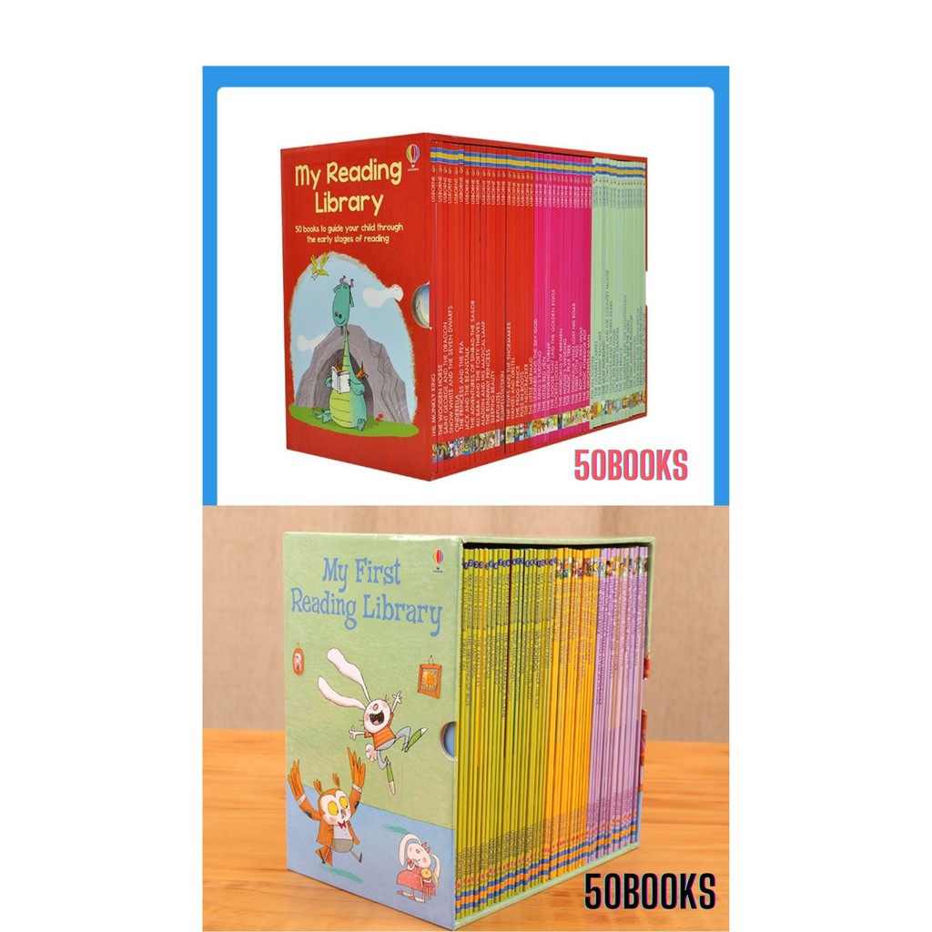 USBORNE MY FIRST READING LIBRARY / MY READING LIBRARY [50BOOKS ...