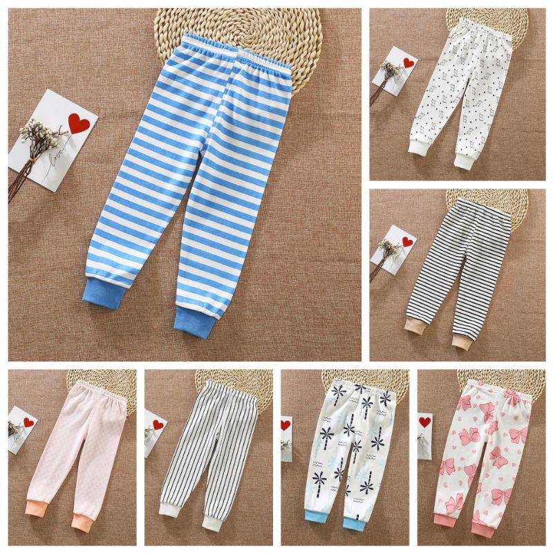 🔥[READY STOCK]🔥Baby Kids Long Pants Boys Girls Soft Cotton Sleepwear ...