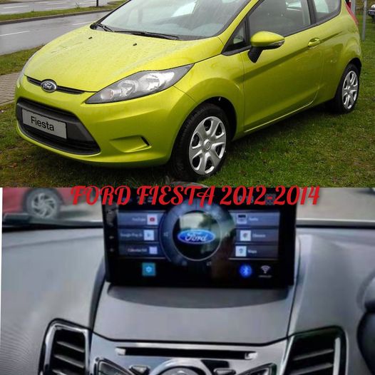 Android Player Casing 9" Ford Fiesta 2012-2014 (with Socket Ford Ranger ...