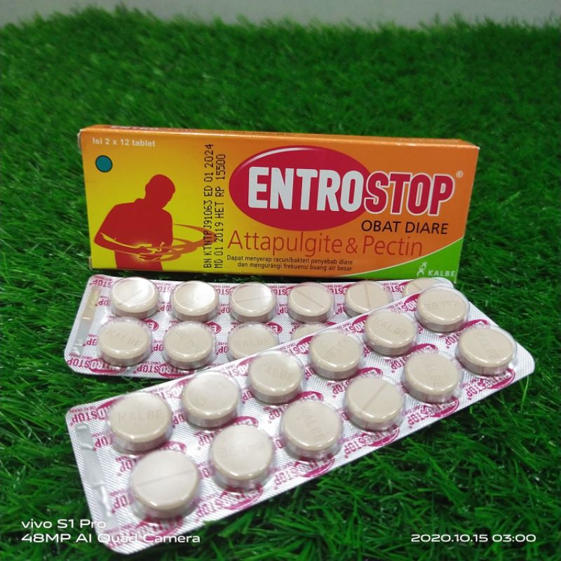 ENTROSTOP obat diare '2 strip @ 12 tab | Shopee Malaysia