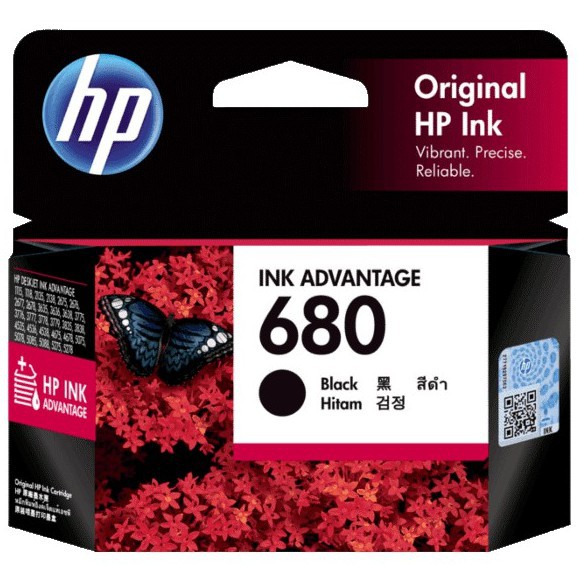 Printers |printer sticker| HP 680 Black / Tri-color Original Ink ...