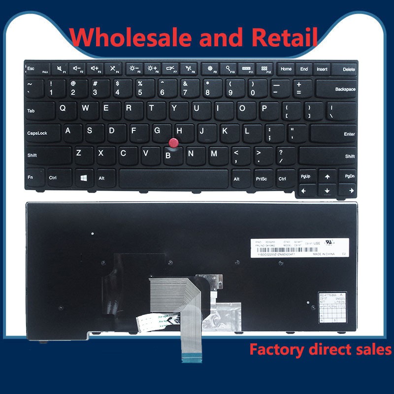 Replacement Laptop Keyboard for Lenovo Thinkpad T440 T440P T440S T450 ...