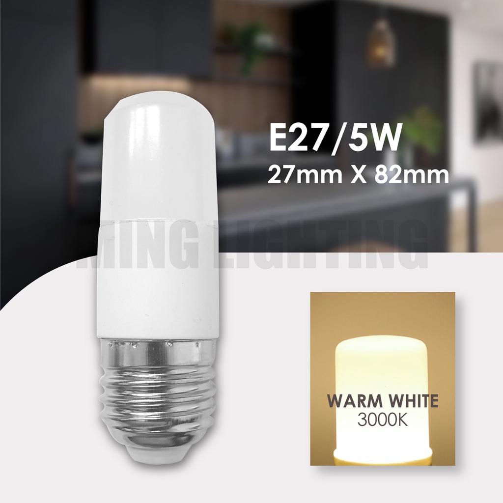 LED Lampu Mentol Stick E27 5W 10W 12W 15W Bulb Energy Saving Table Lamp Down Light Meja Siling ...