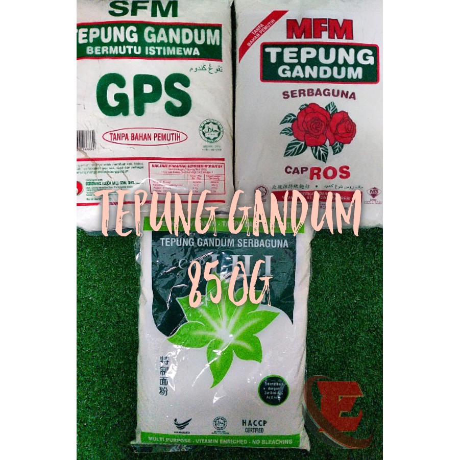 850G TEPUNG GANDUM / TUDUNG MAWAR / TUDUNG GPS / TUDUNG LILI | Shopee ...
