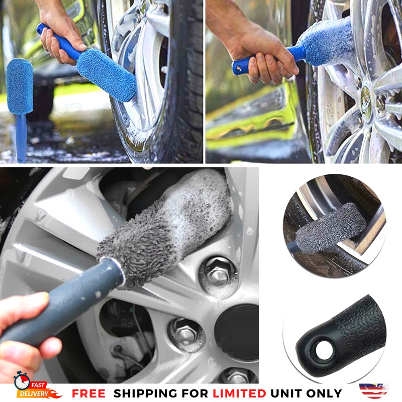 Berus Tayar Mircofibre Premium Brush Microfiber Wheel Tire Rim ...