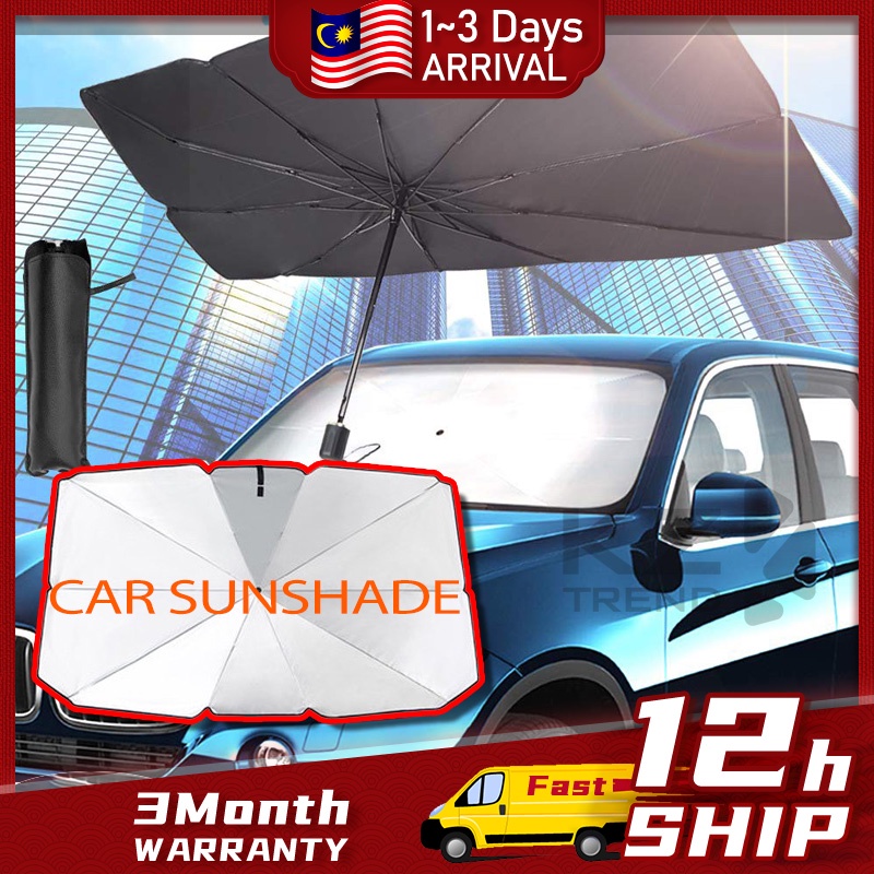 Car Window Sun Shade Car Windscreen Sunshade Car Sun Shield Umbrella ...