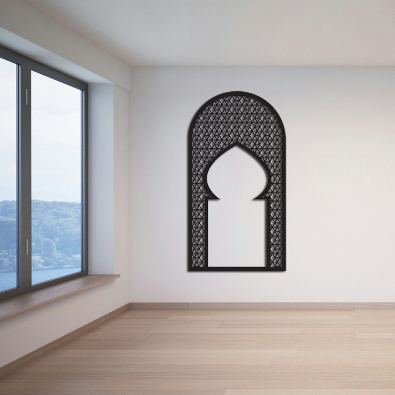 3D Islamic Pattern Cut Out Wall Art Kubah Mihrab Kerawang Islamic ...