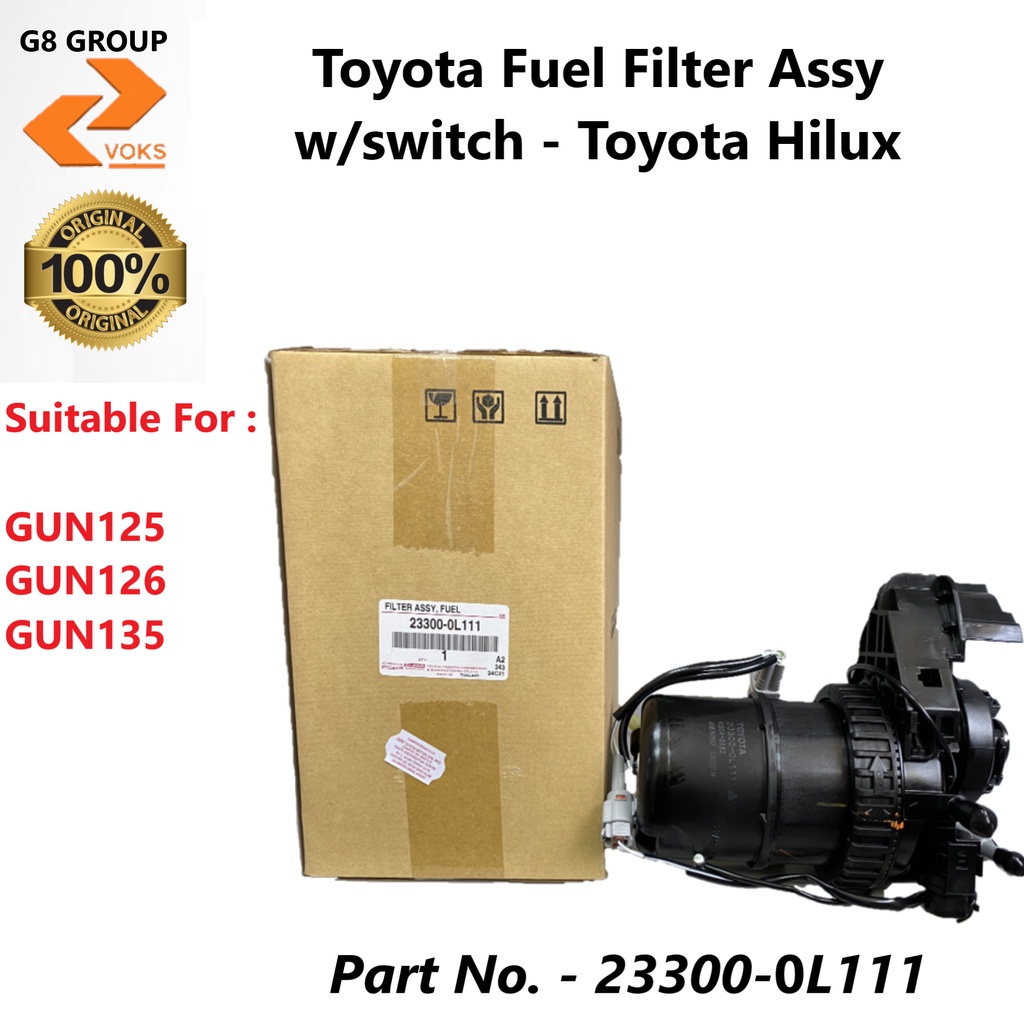 Toyota Fuel Filter Assy w/switch - Toyota Hilux ( 23300-0L111 ...