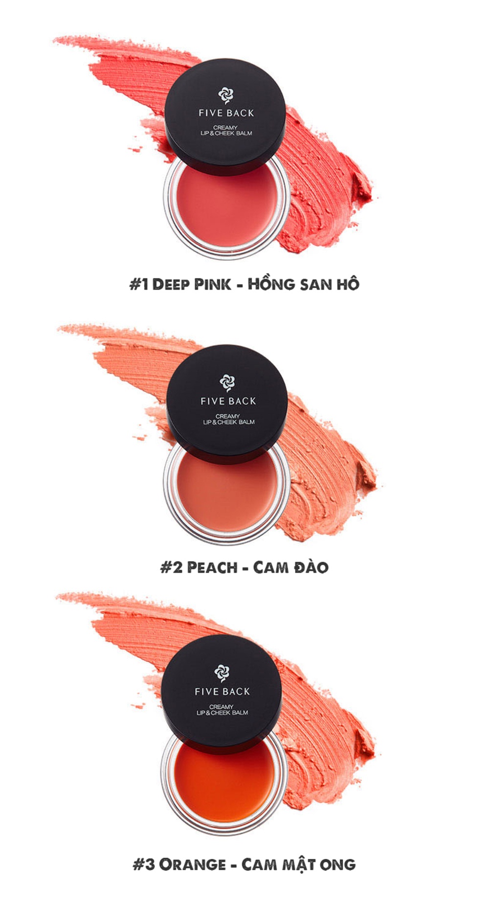 The Rucy Five Back Cream Lip & Cheek Balm 6.5g | Shopee Malaysia