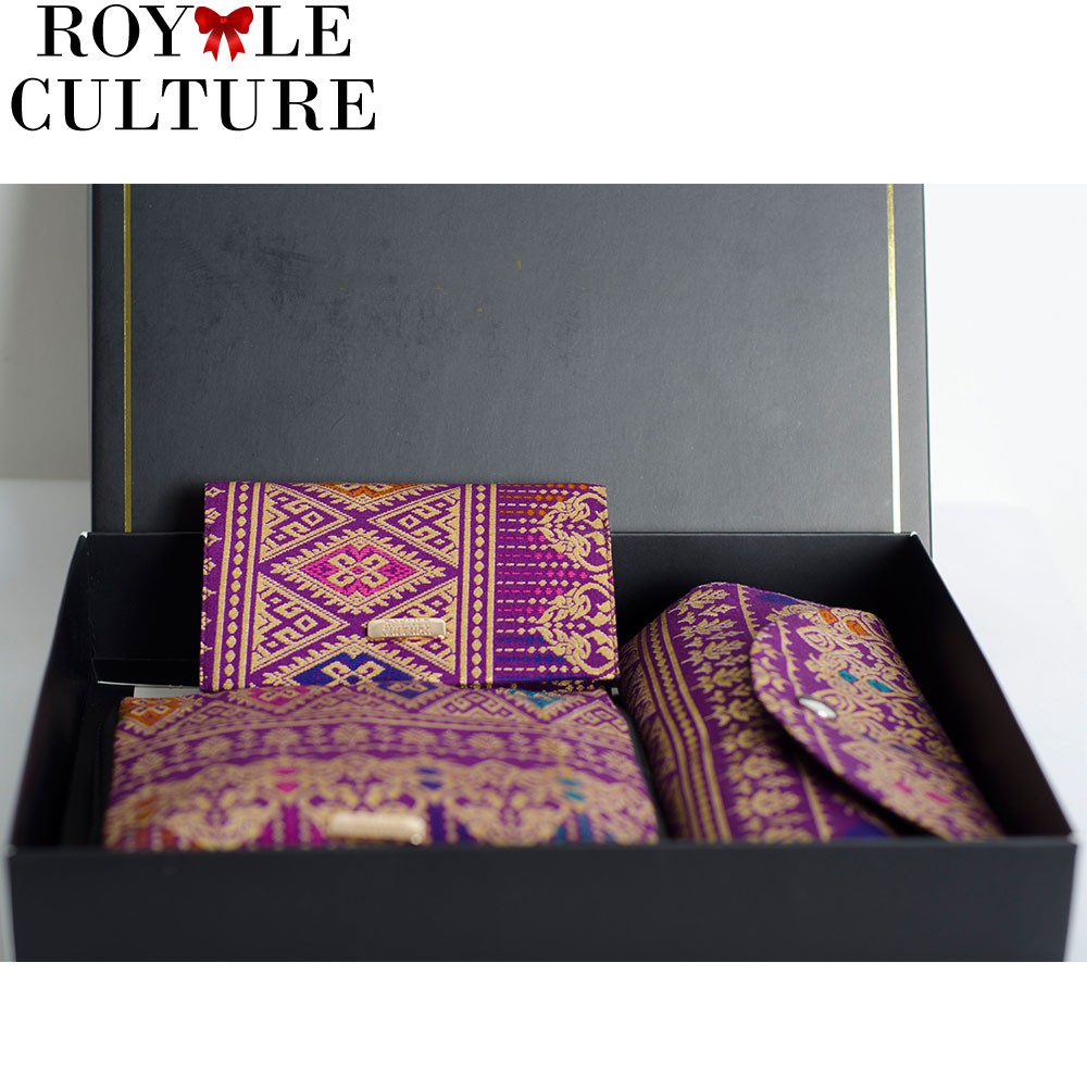 Royale Culture Songket Gift Set Recycle Bag Zip + Tissue Holder ...