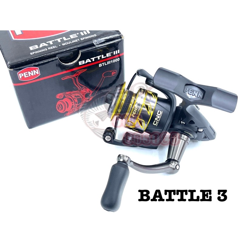 Penn Battle III Spinning fishing Reel battle 3 full metal body | Shopee ...