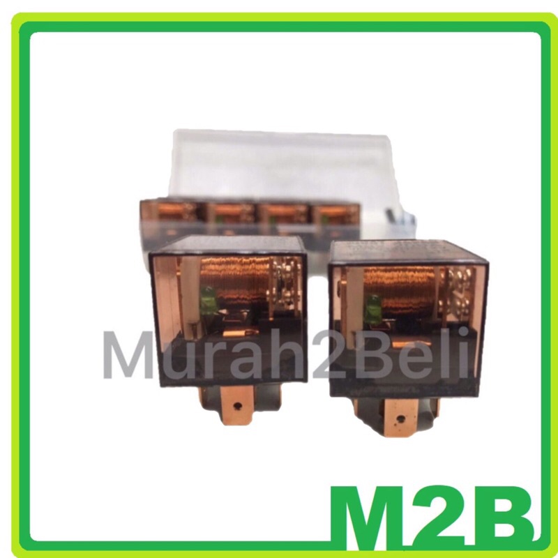 5 Pin 4 Pin 87a Relay 200Amp Heavy Duty 12V | Shopee Malaysia