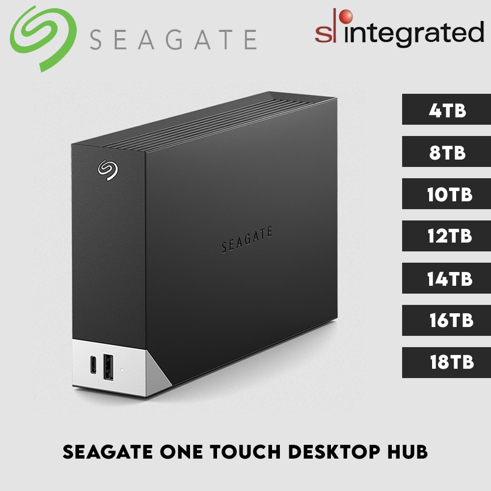 Seagate Desktop Backup One Touch Hub USB 3.0 External Hard Disk Hard ...