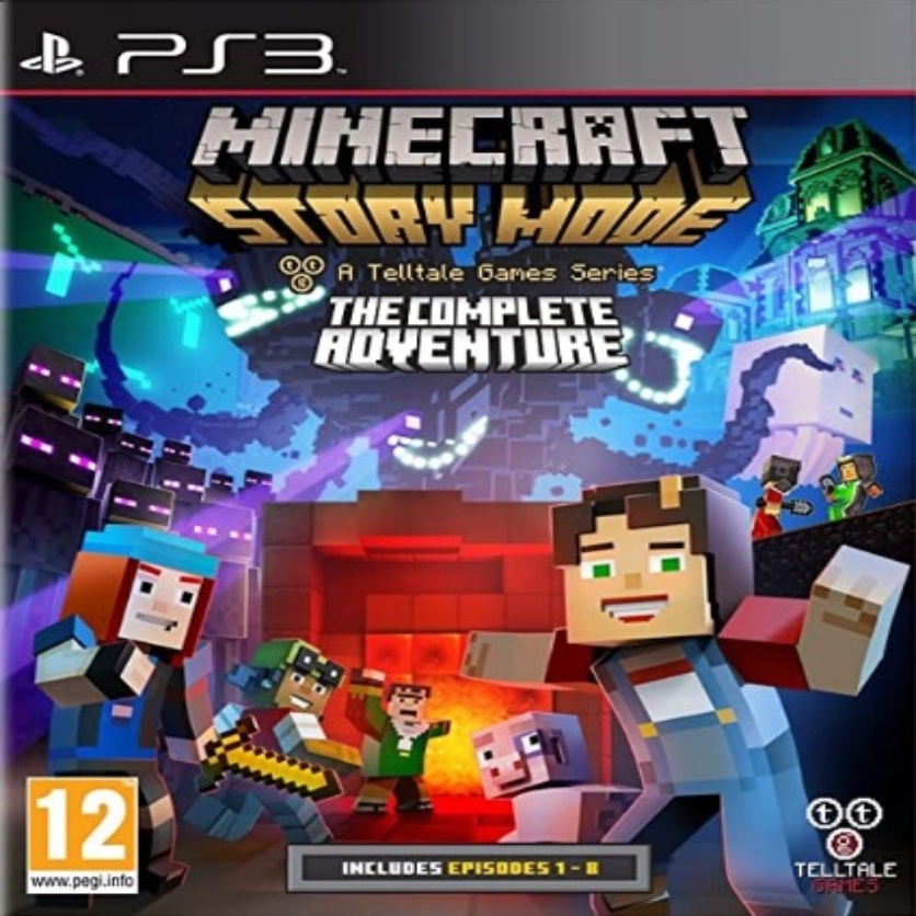Ps3 Minecraft Story Mode Complete Adventure hen/multiman 【Digital game ...