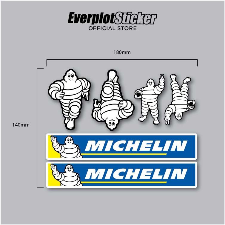 🔥ReadyStock🔥 Sticker Michelin Set Waterproof High-Quality #decal # ...