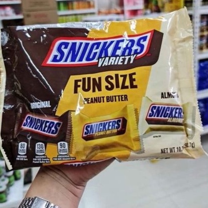Snickers Variety Fun Size | Shopee Malaysia