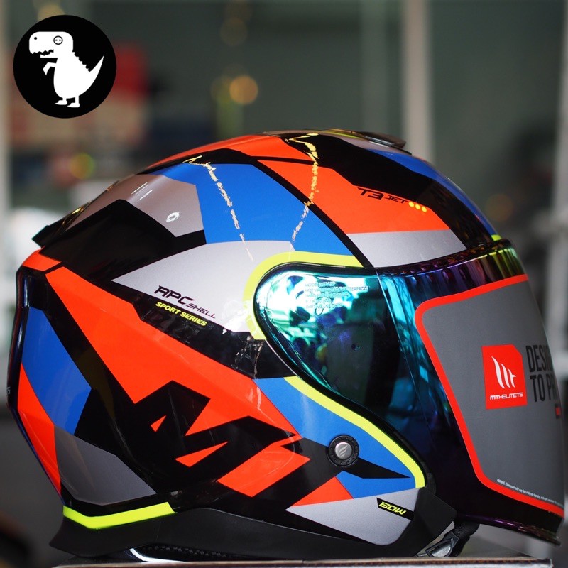 MT HELMET models THUNDER 3 SV JET E7 (Double Visor) | Shopee Malaysia