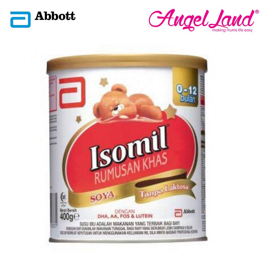 Abbott Isomil Formula Rumusan Khas Soya Tanpa Laktosa 850g | Shopee ...