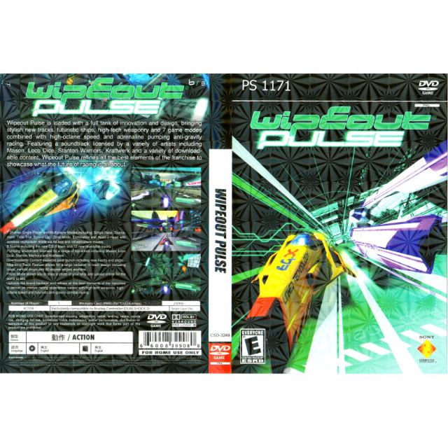 PS2 Games Collection Wipe Out Pulse | Shopee Malaysia