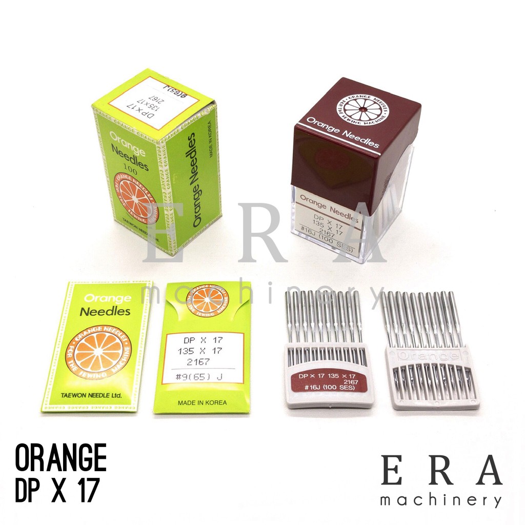 Sewing Needles DPx17 Orange Needles Korea Bartek Bartack Leather ...