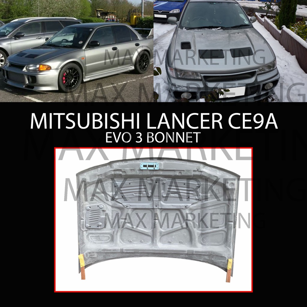 MITSUBISHI LANCER CE9A EVO 3 E3 BONNET BONET | Shopee Malaysia