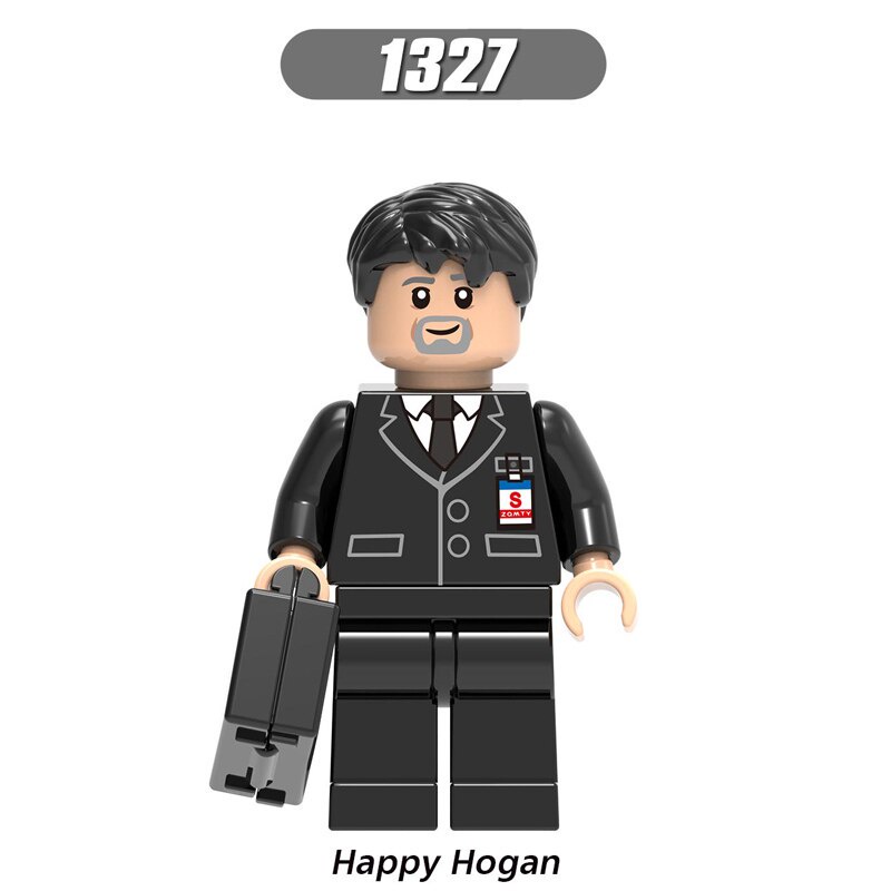 Happy Hogan Minifigure Super Heroes MARVEL Avengers 4 endgame Building ...