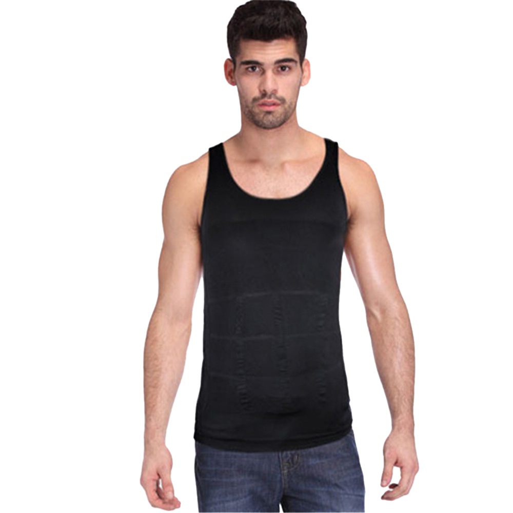 READY STOCK Man Singlet Men Slimming Singlet Shaper Body Slim Shirt ...