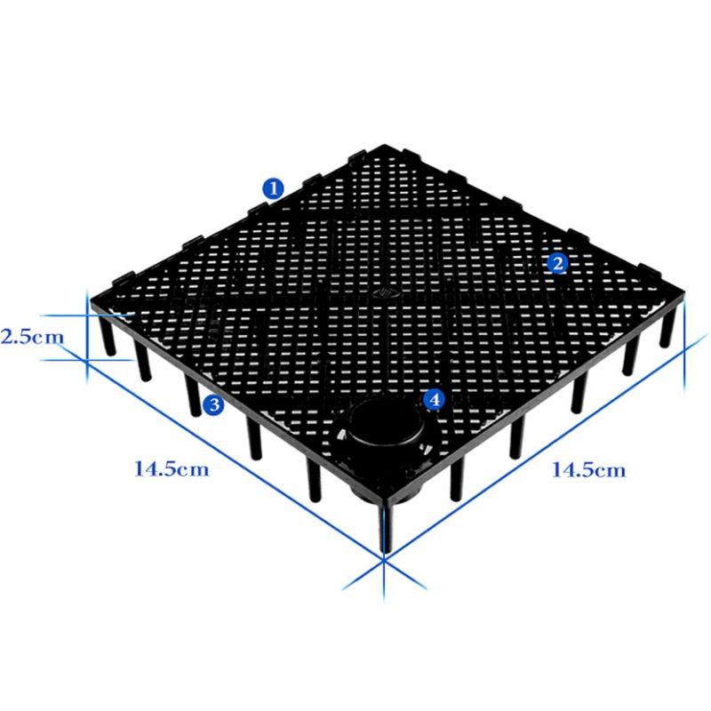 【GOOD QUALITY】Aquarium Bottom Filter Plate Sand Filter Plate With ...