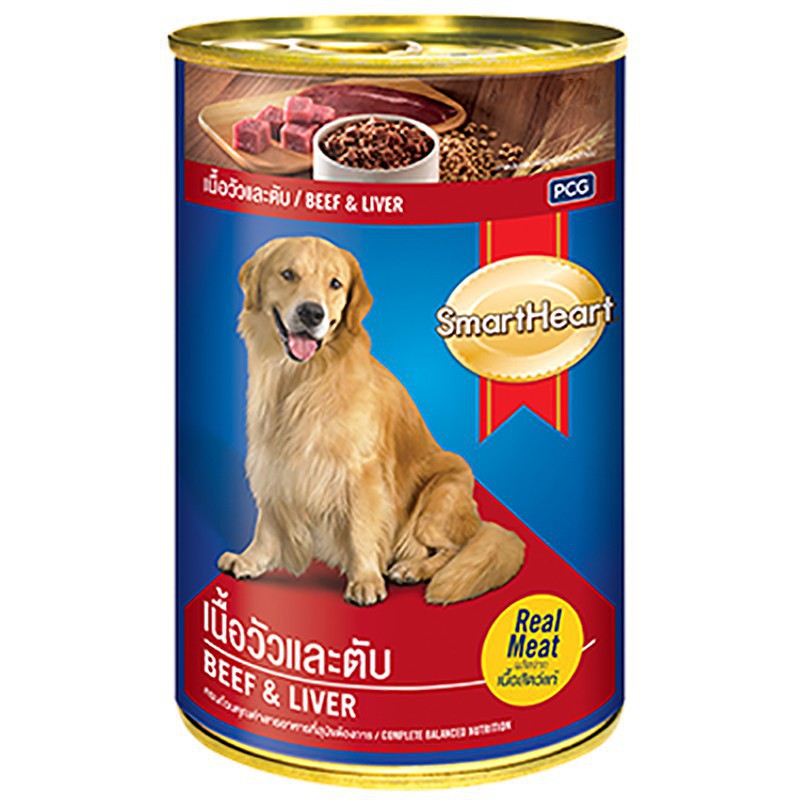 Smartheart - Beef and chicken flavored Pate for dogs 400g (can ...