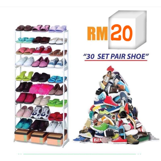 Amazing Shoe Rack (Ready Stock) | Shopee Malaysia