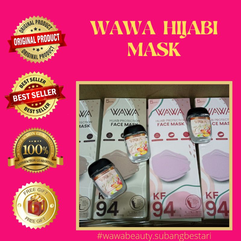 [💯ORIGINAL HQ],🔥Stock Clearance Wawa Hijabi Face Mask🔥 | Shopee Malaysia