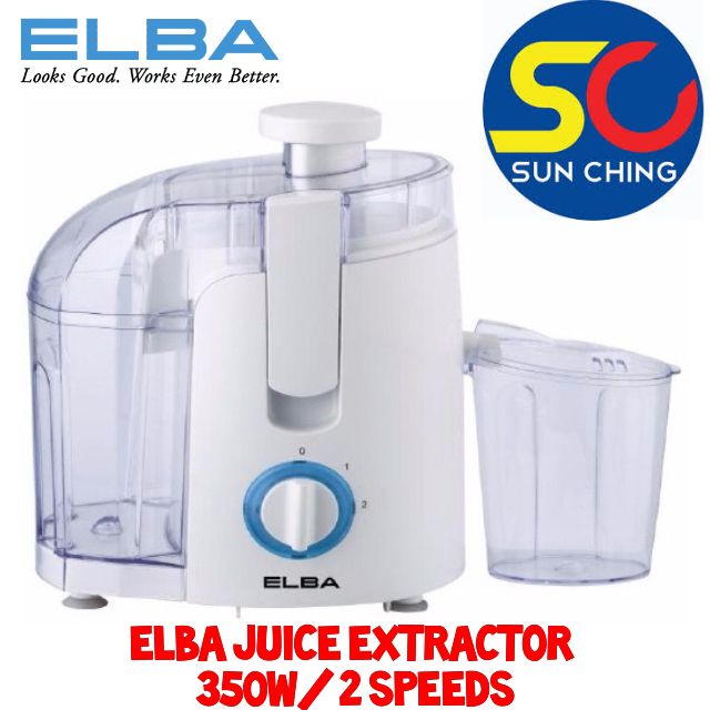 ELBA JUICE EXTRACTOR 350W EJE-A0435(WH) | Shopee Malaysia