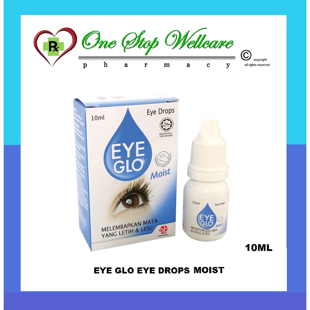 EYE GLO EYE DROPS PLUS / RELIEF / REGULAR / MOIST 10ML | Shopee Malaysia