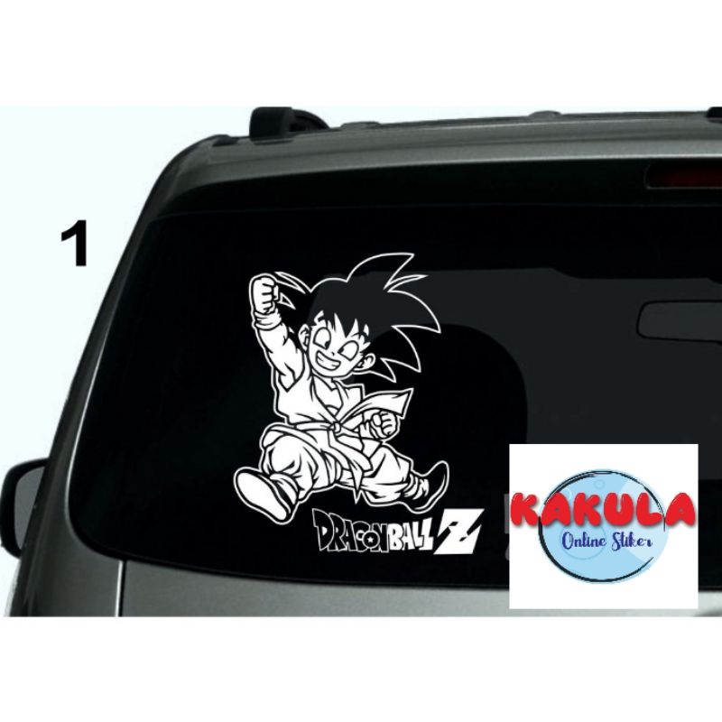 Car Sticker Cutting Sticker Rear Glass Dragon Ball Car | Shopee Malaysia