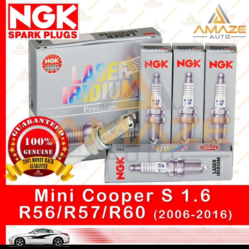 NGK Laser Iridium Spark Plug for Mini Cooper S 1.6 R56/R57/R60 (2006 ...