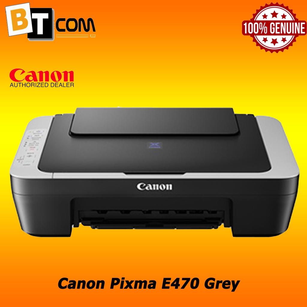 Canon Pixma E470 Wireless All-in-One Ink Efficient Printer | Shopee ...