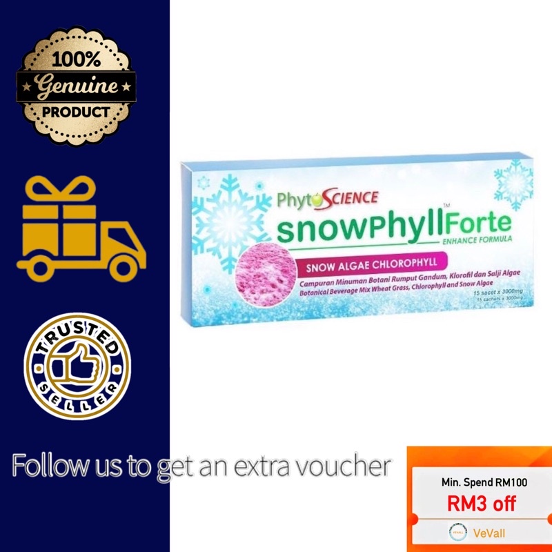 Phytoscience Snowphyll Forte For Diabetic Kencing Manis Latest Expire ...