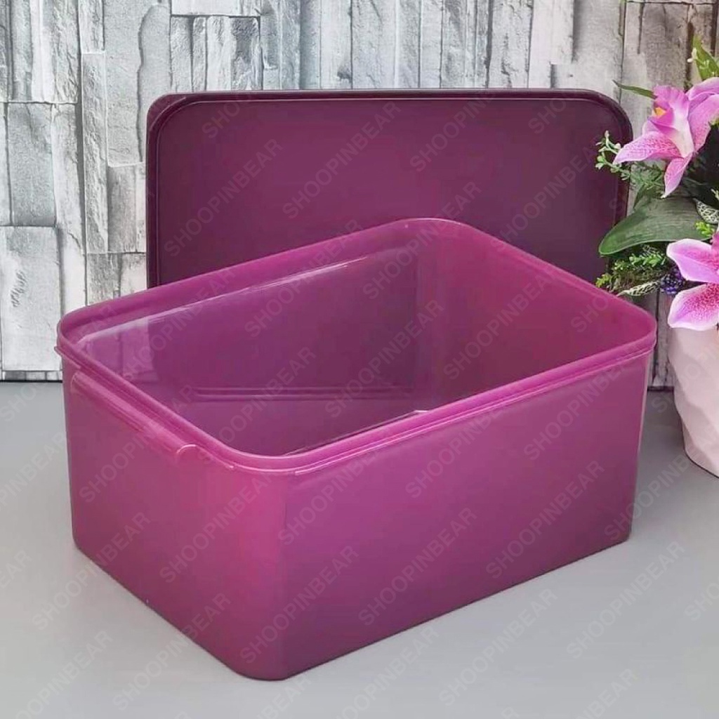 Tupperware Jumbo Modular Keeper (1) 15L Bekas Besar Jumbo Purple Red ...