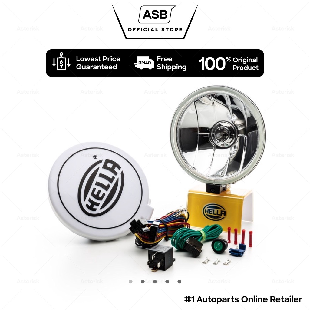 HELLA 500FF Driving Lamp Kit Set | TRUCK | LORI DUAL H3 Halogen ...