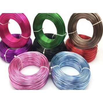 DIY Aluminum Wire 5M Colourful Design Craft Art Supplies School Student ...
