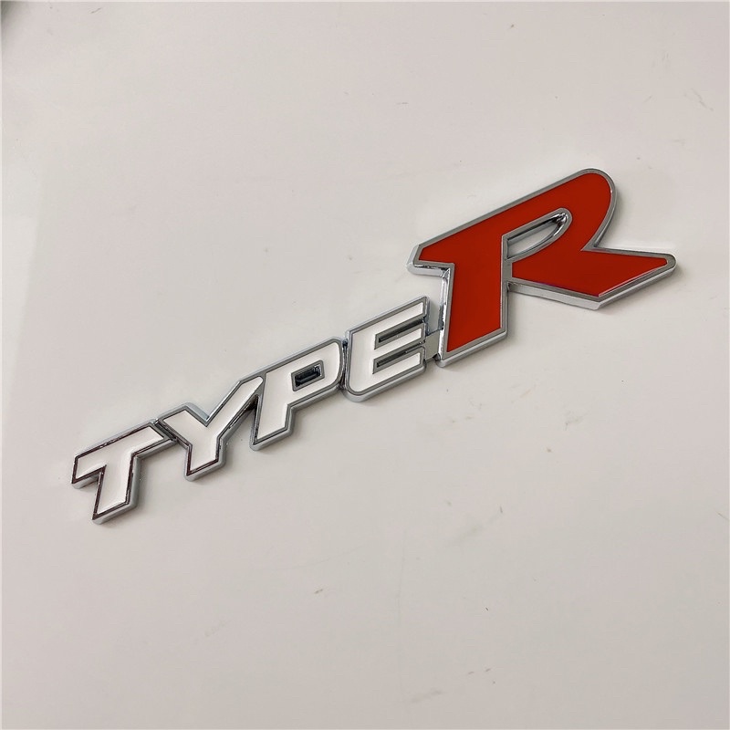 car emblem honda type R logo kerete emblem metal RS emblem SI logo ...
