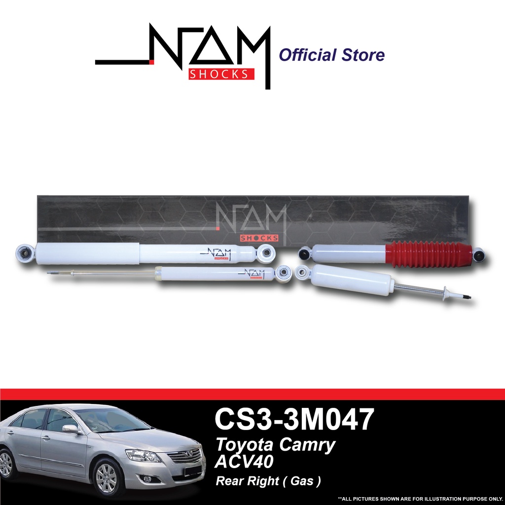 Nam Shocks Absorber Rear Right/Left (Gas) for Toyota Camry ACV40 CS3 ...