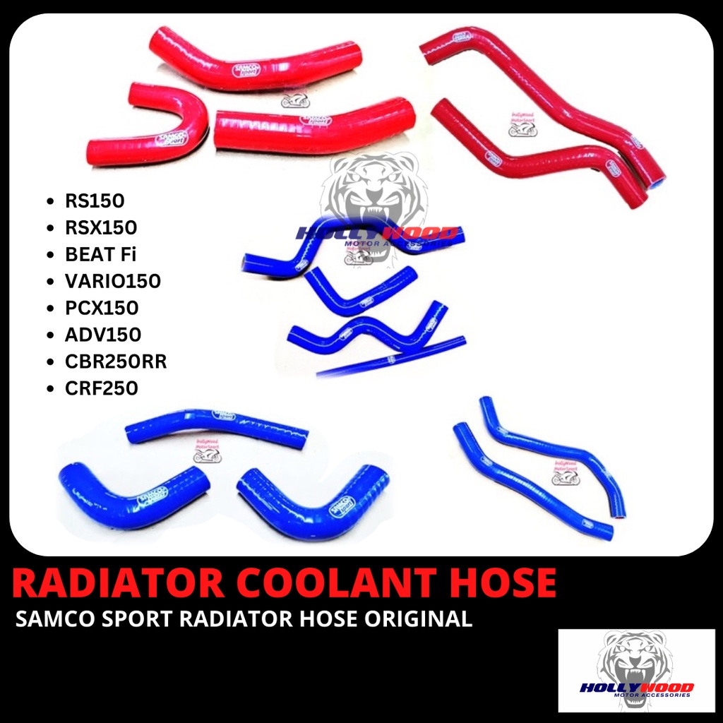 SAMCO RACING RADIATOR COOLANT HOSE FOR HONDA RS RS150 RSX RSX150 CBR250 ...
