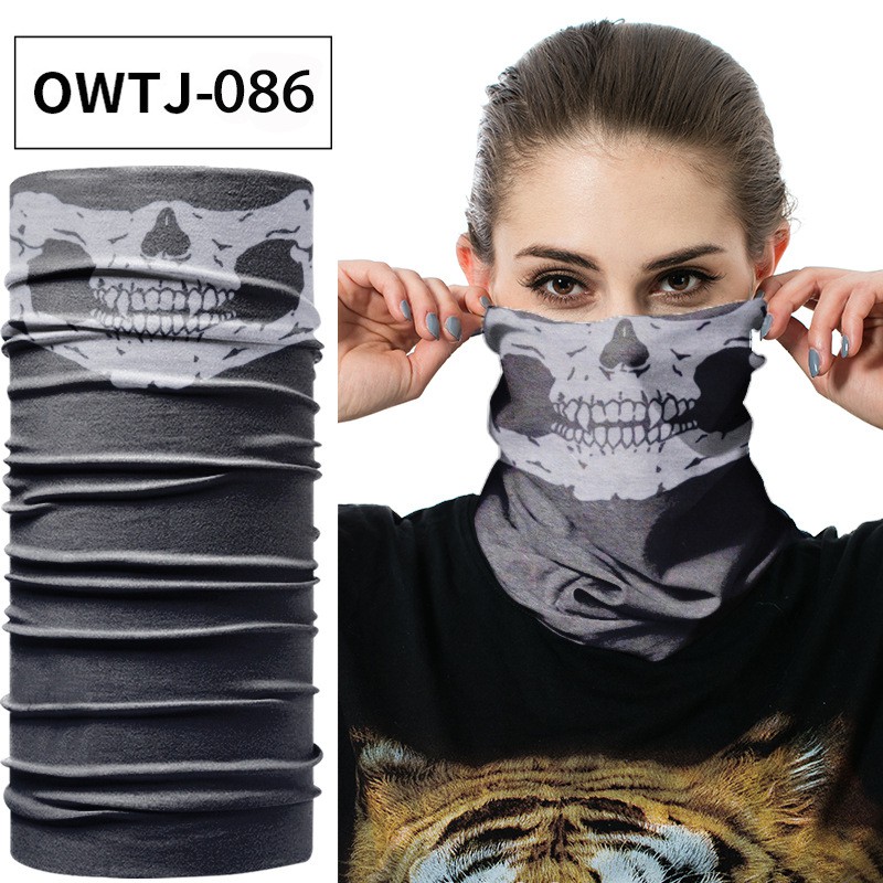 SUNSCREEN MASK / MASKER MUKA MOTOR / BUFF MULTIFUNGSI HEAD SCARF MOTOR ...