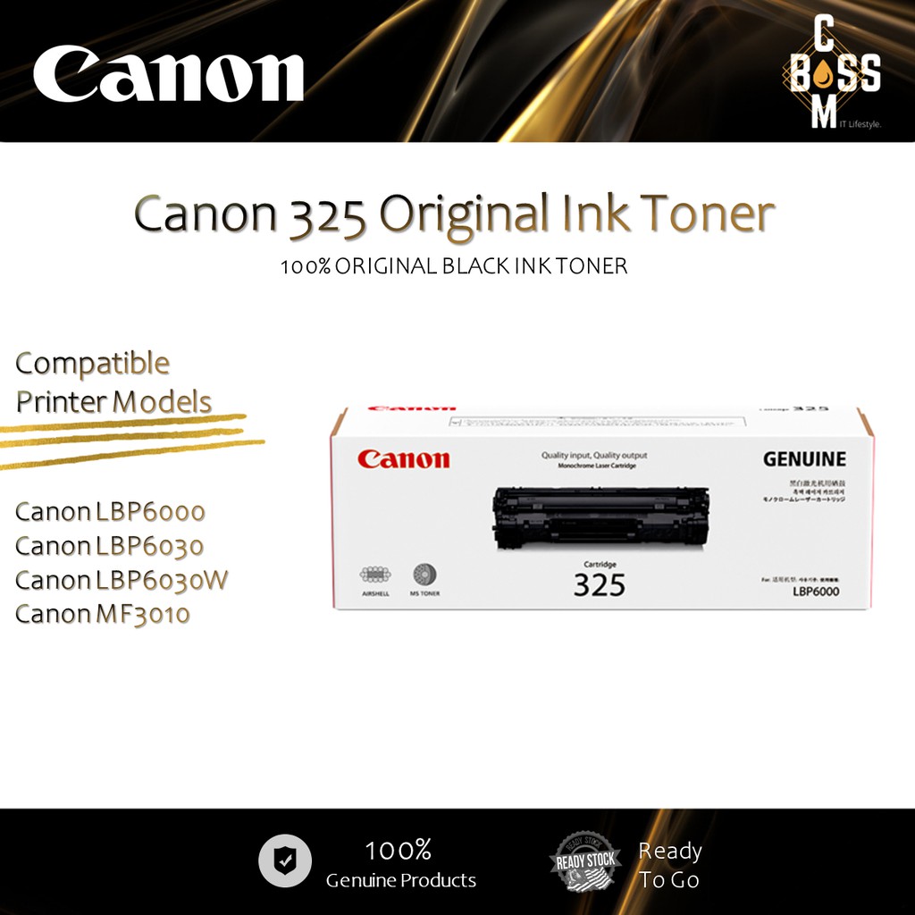 *Ready Stock* 100% Original Canon 325 Ink Toner | Shopee Malaysia