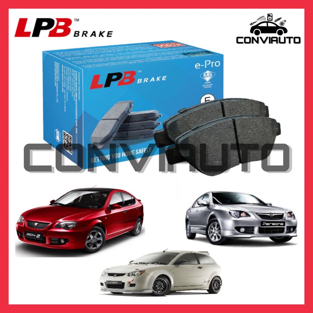 PROTON GEN2 GEN 2 PERSONA SATRIA NEO 1.6 FRONT LPB DISC BRAKE PAD ...